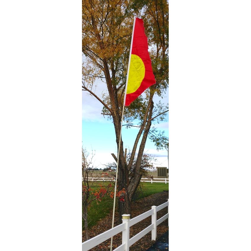 TELE-FLEX Adjustable 6'to21'Telescopic Fiberglass Poles -Many Uses ...