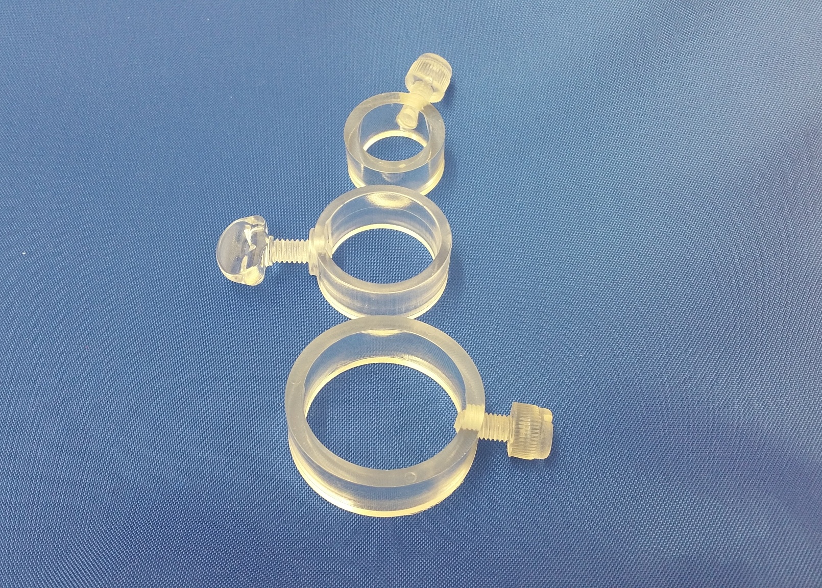 Flag Rings - Clear Plastic - Designs in Motion