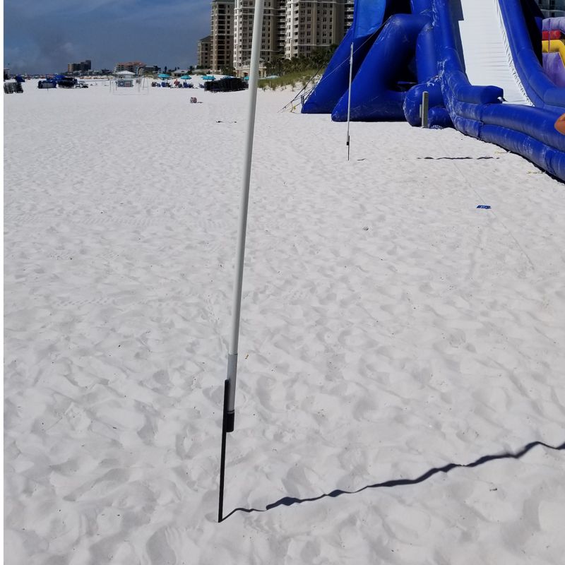 Beach Breeze Blade Kits with extended sand stake - Designs in Motion